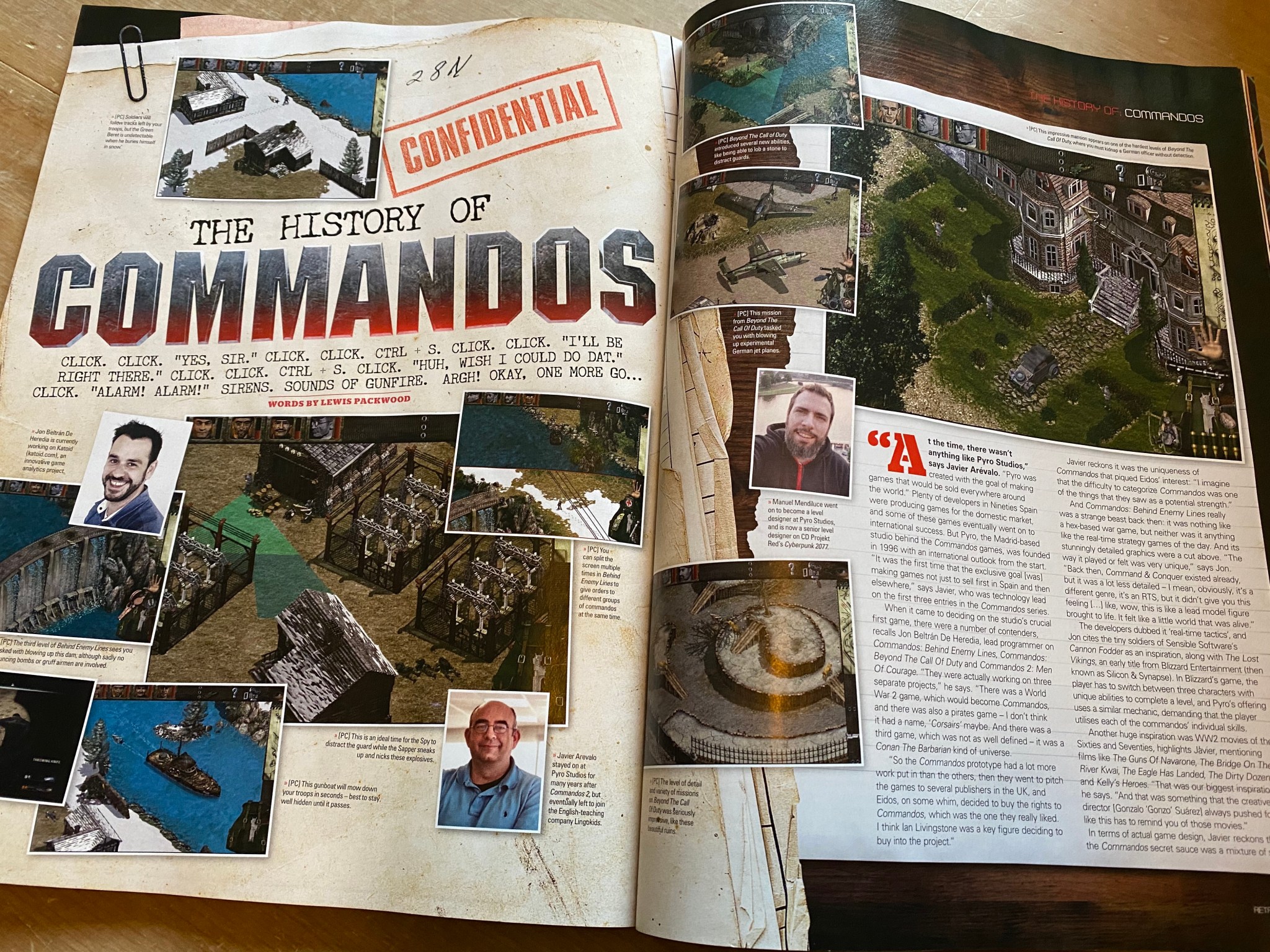 Read about the history of Commandos in Retro Gamer – A MOST AGREEABLE ...